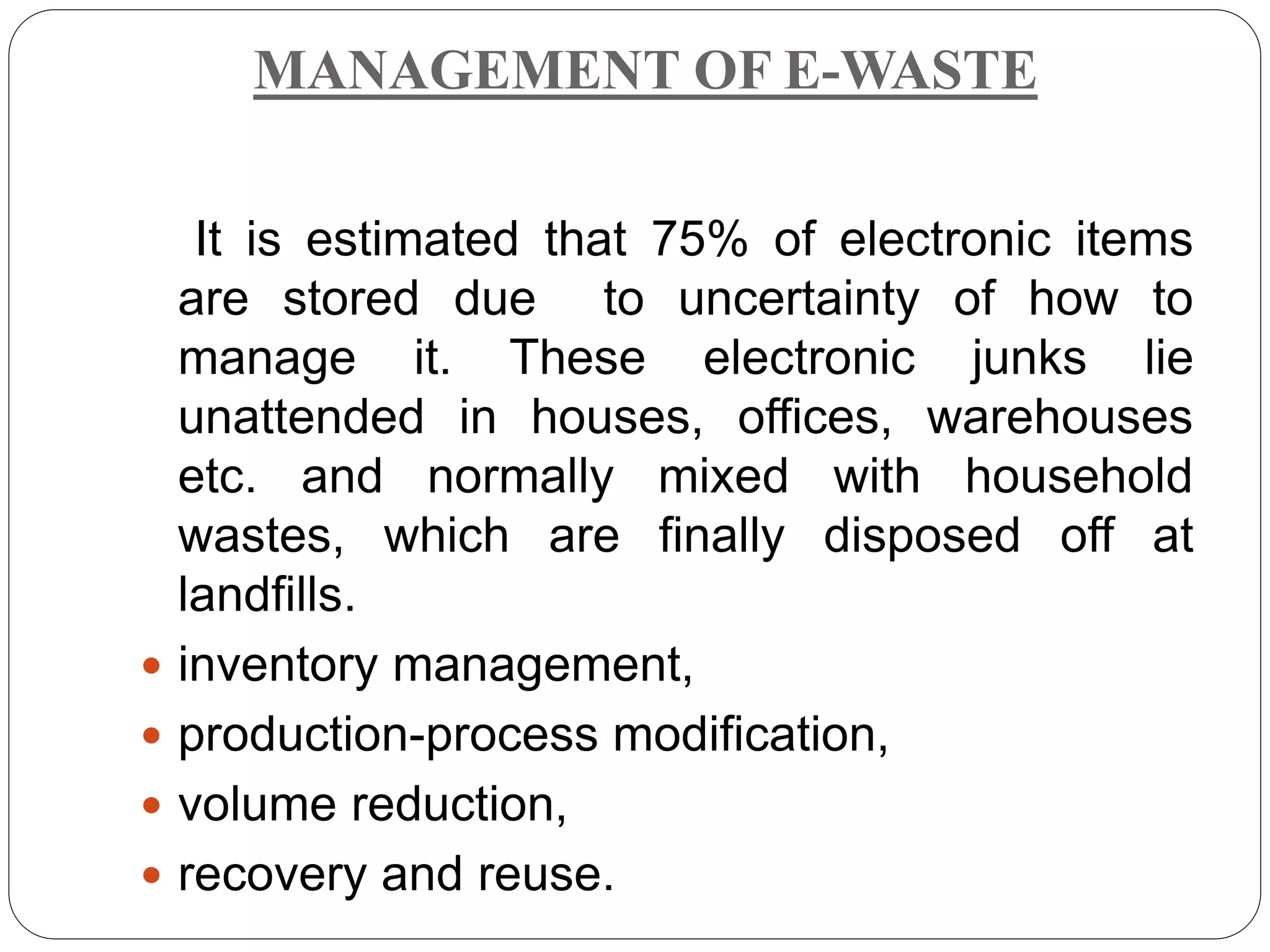 ELECTRONIC WASTE MANAGEMENT ppt.pptx