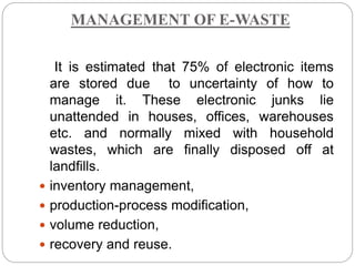 ELECTRONIC WASTE MANAGEMENT ppt.pptx