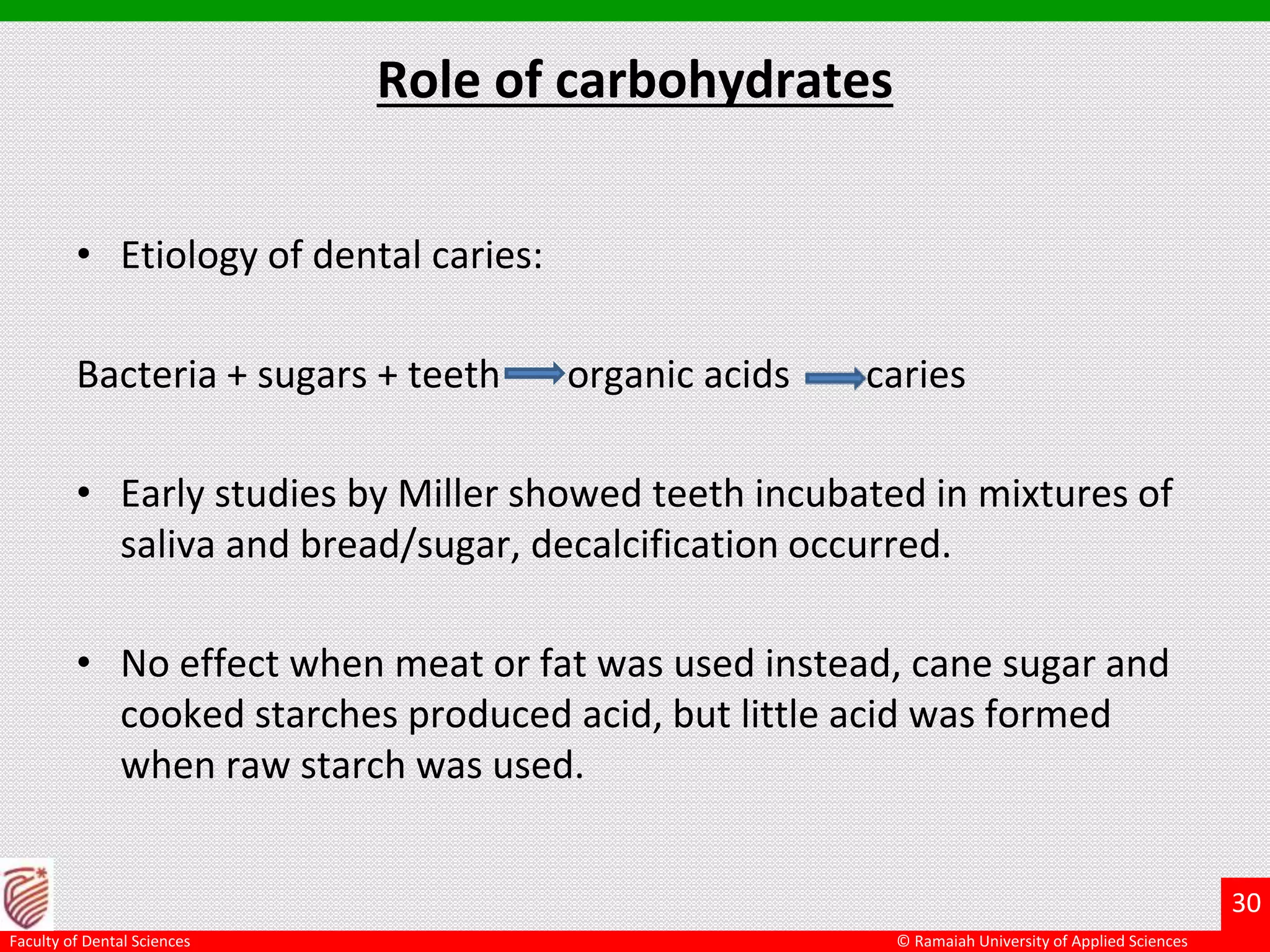Pathophysiology of caries and pulpal reactions to caries | PPTX