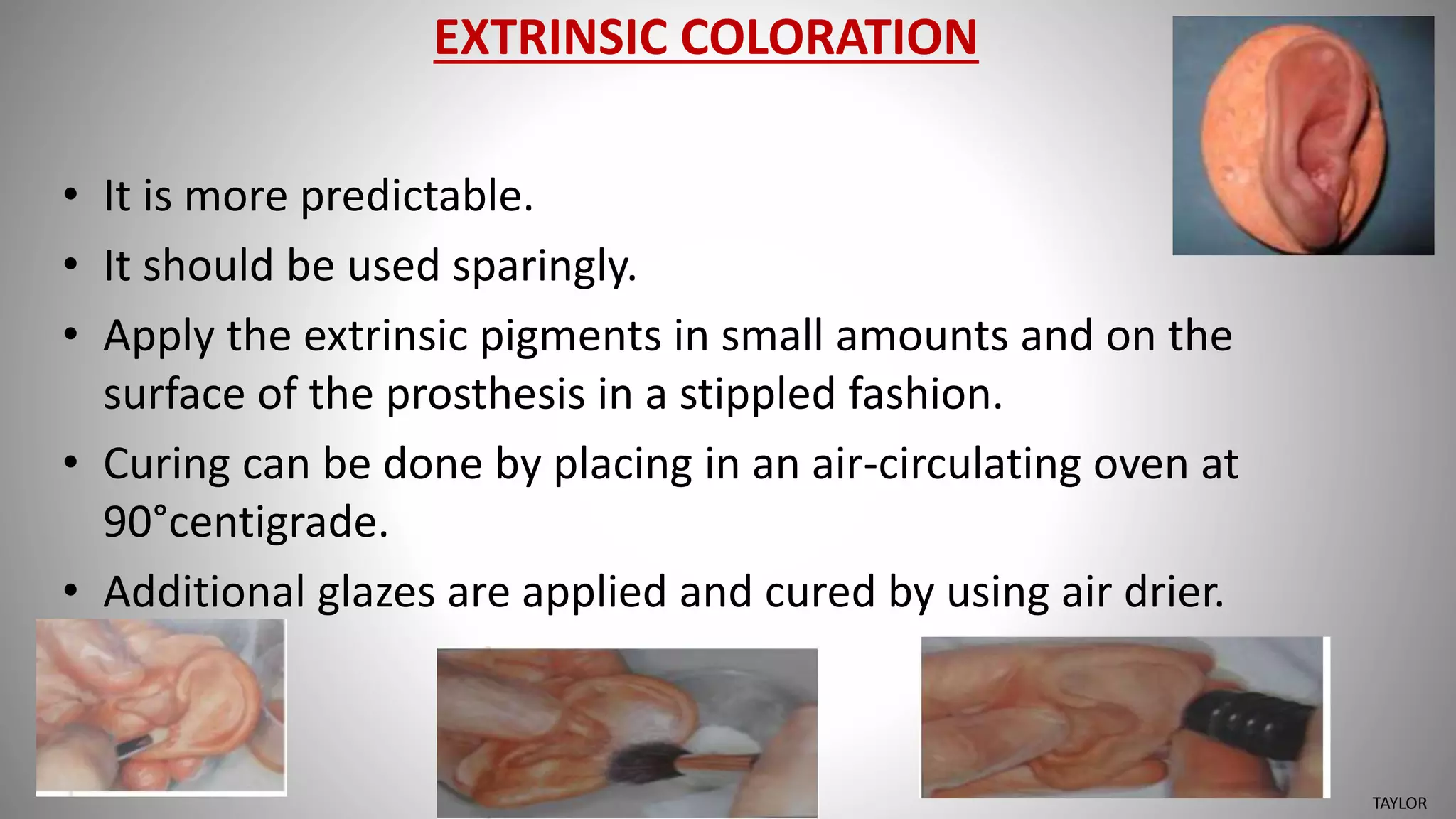 maxillofacial prosthesis materials | PPTX