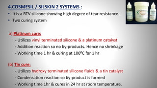 maxillofacial prosthesis materials | PPTX