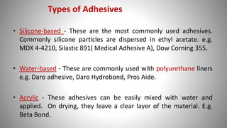 maxillofacial prosthesis materials | PPTX