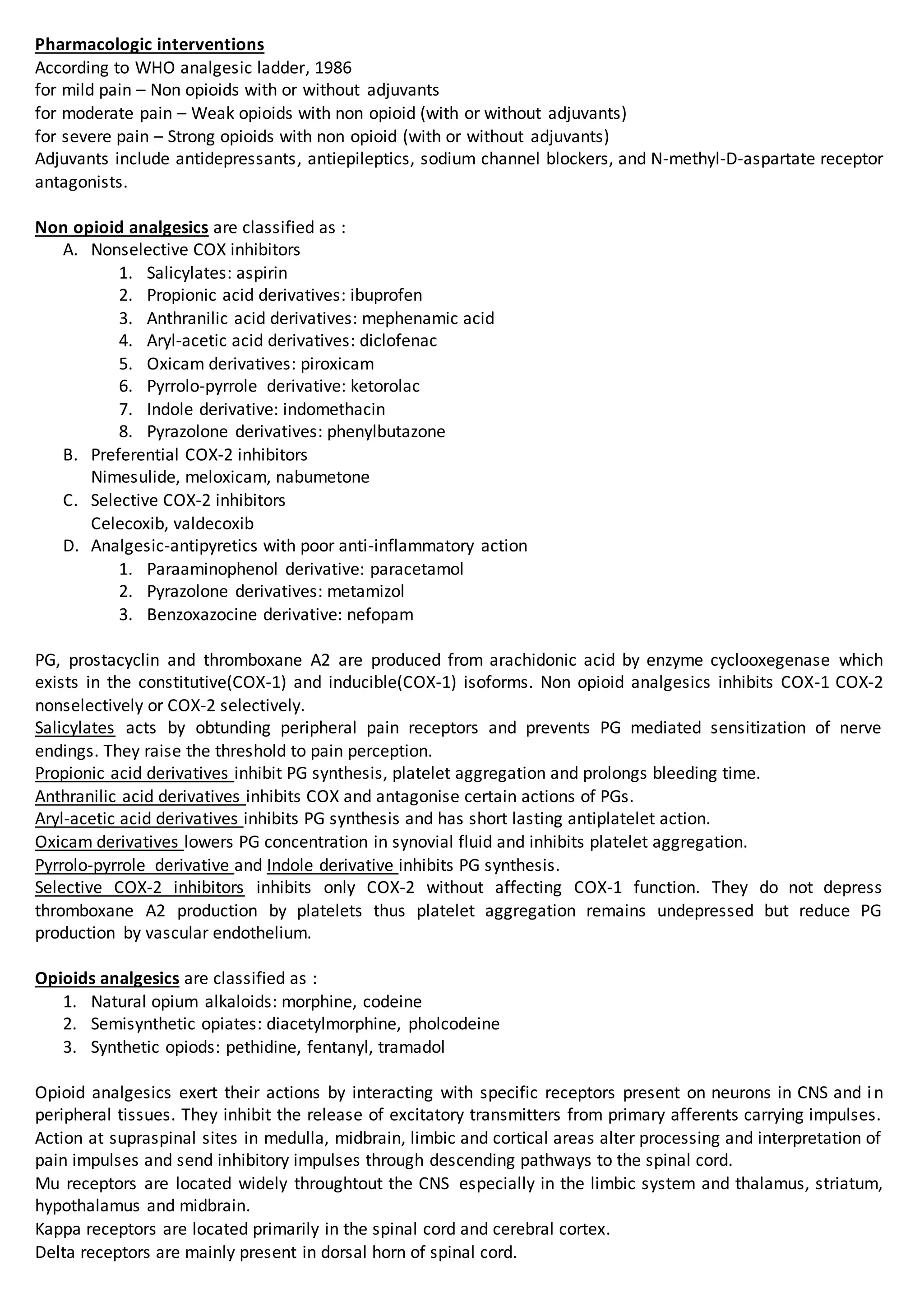 pain in dentistry and its management | DOCX