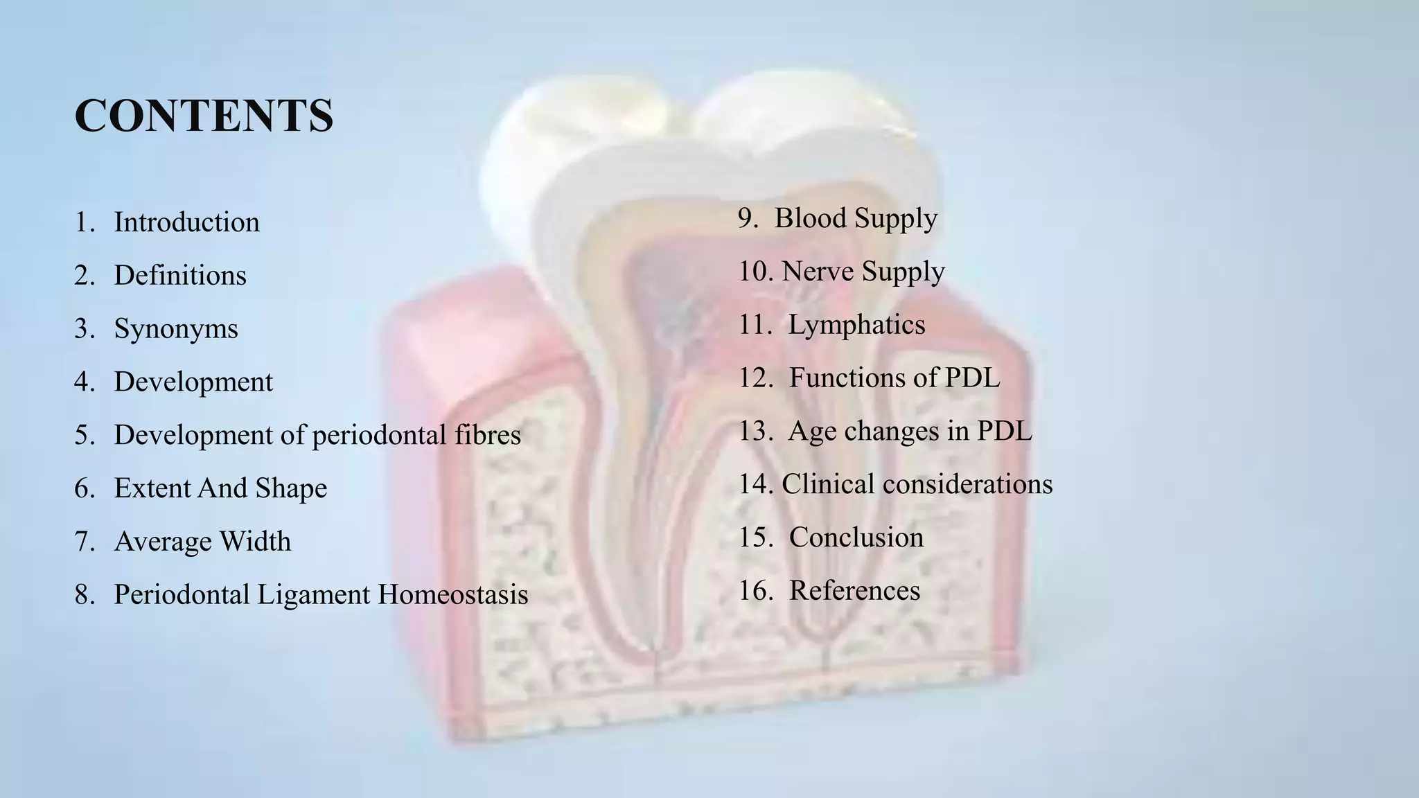 PERIODONTAL LIGAMENT | PPTX