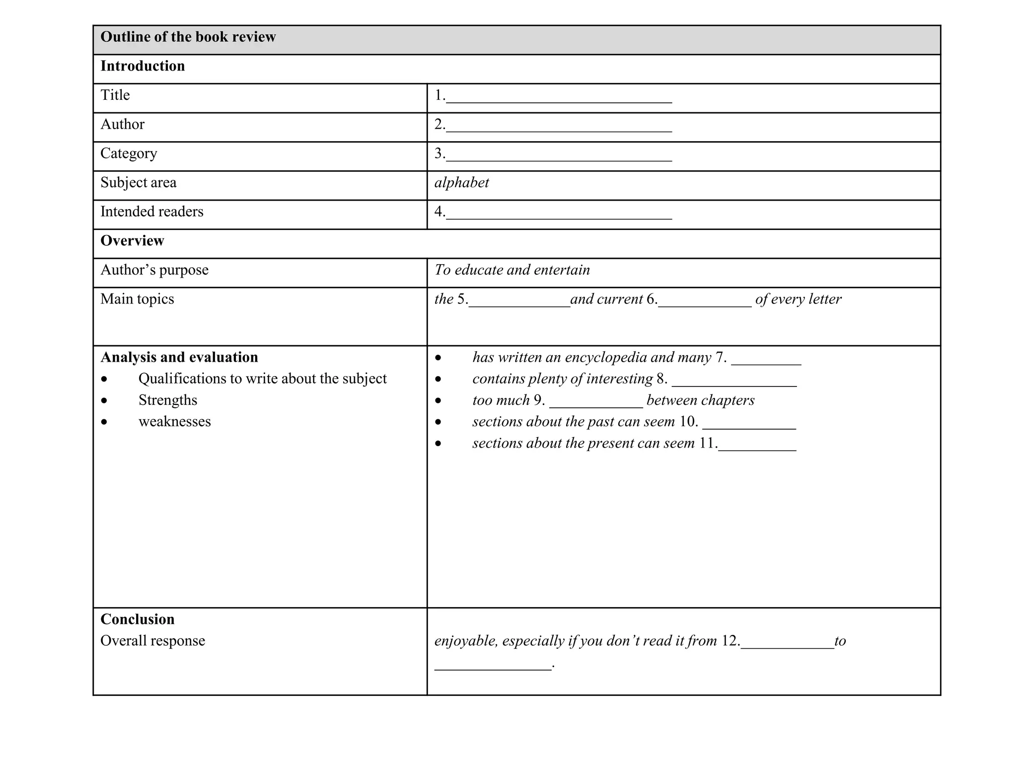 Seminar #3 review on reading | PPTX