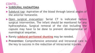 Birth Injuries of Newborn | PPTX