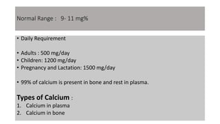 Calcium Metabolism | PPTX