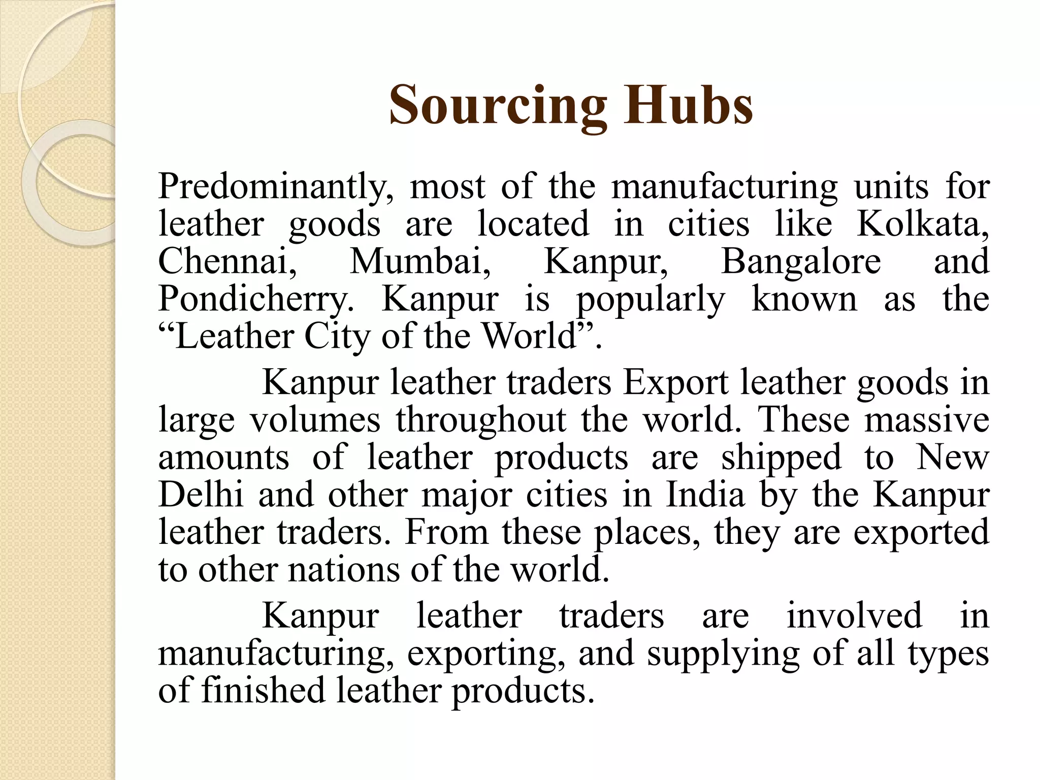 ALL ABOUT LEATHER | PPTX