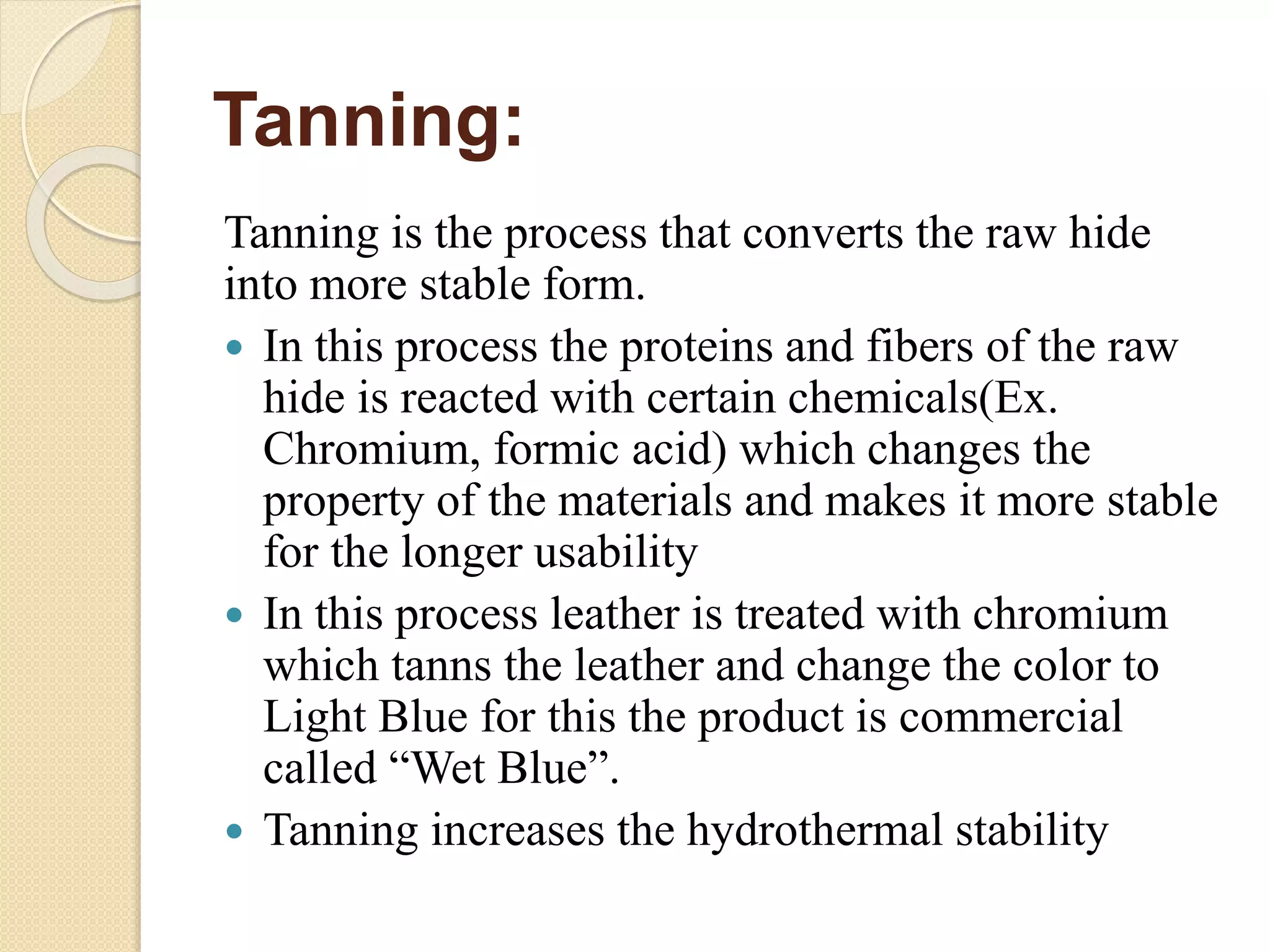 ALL ABOUT LEATHER | PPTX