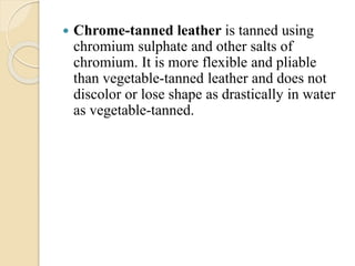 ALL ABOUT LEATHER | PPTX