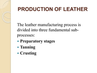 ALL ABOUT LEATHER | PPTX