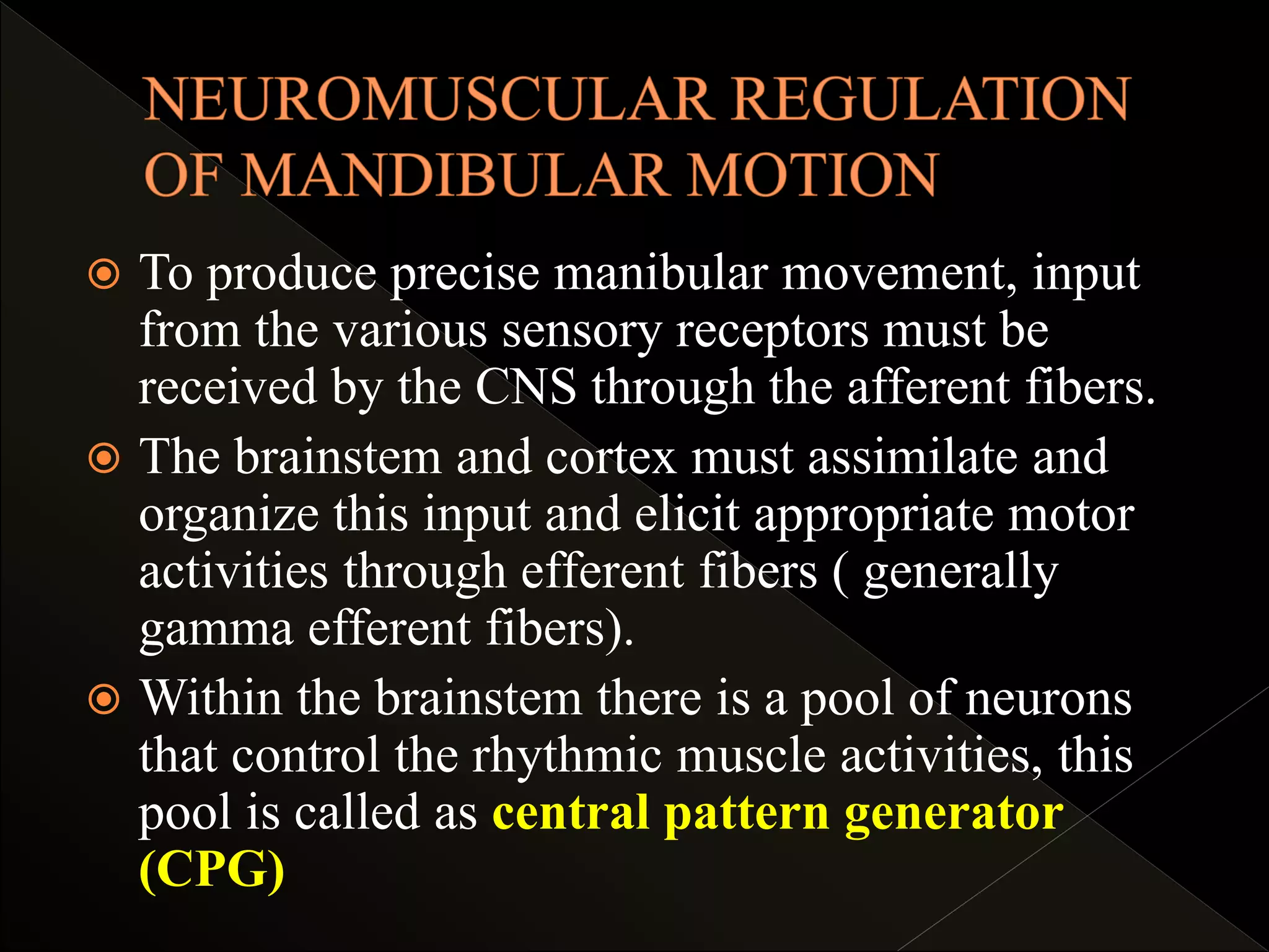 Mandibular movements and determinants | PPTX