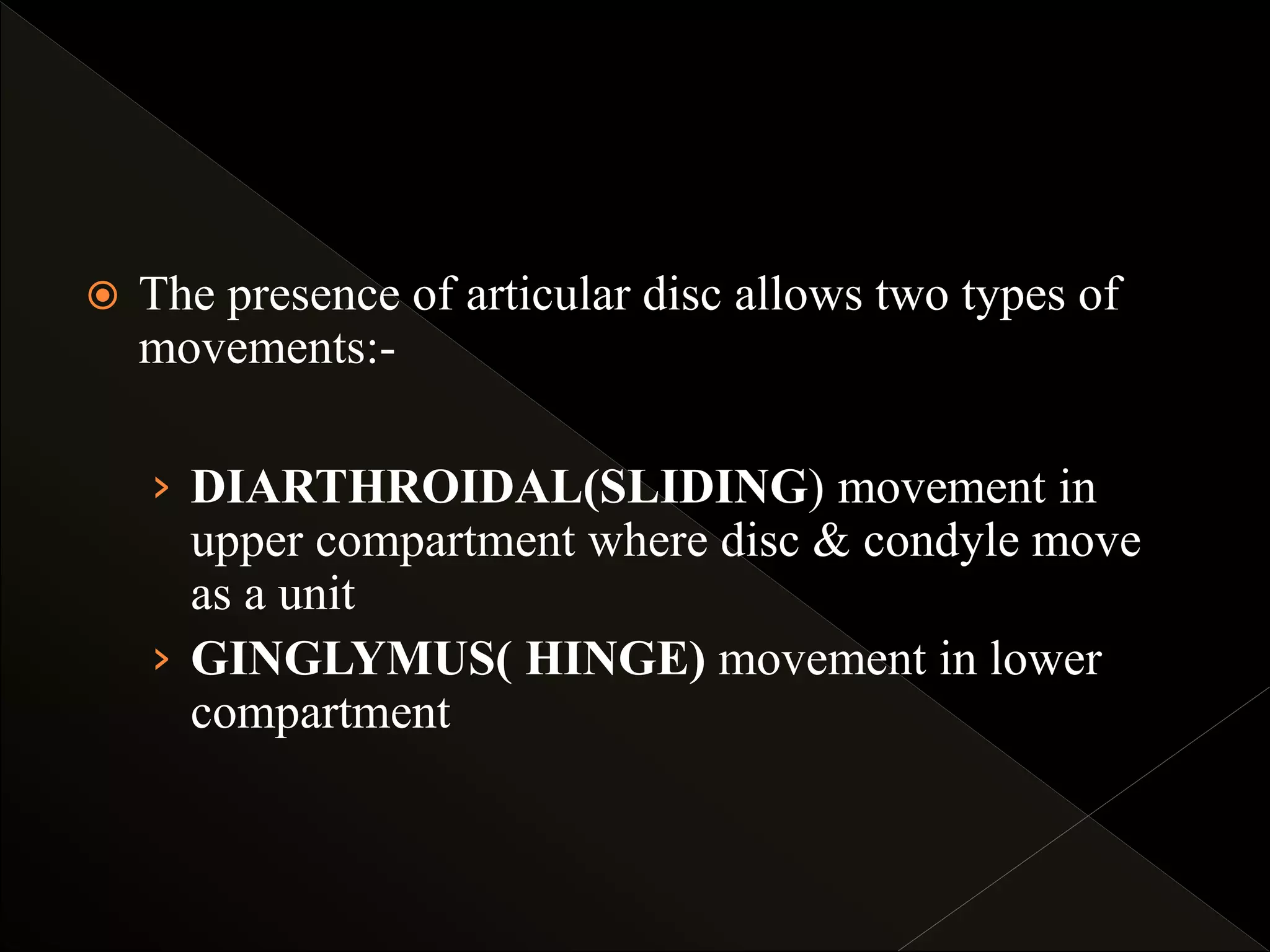 Mandibular movements and determinants | PPTX