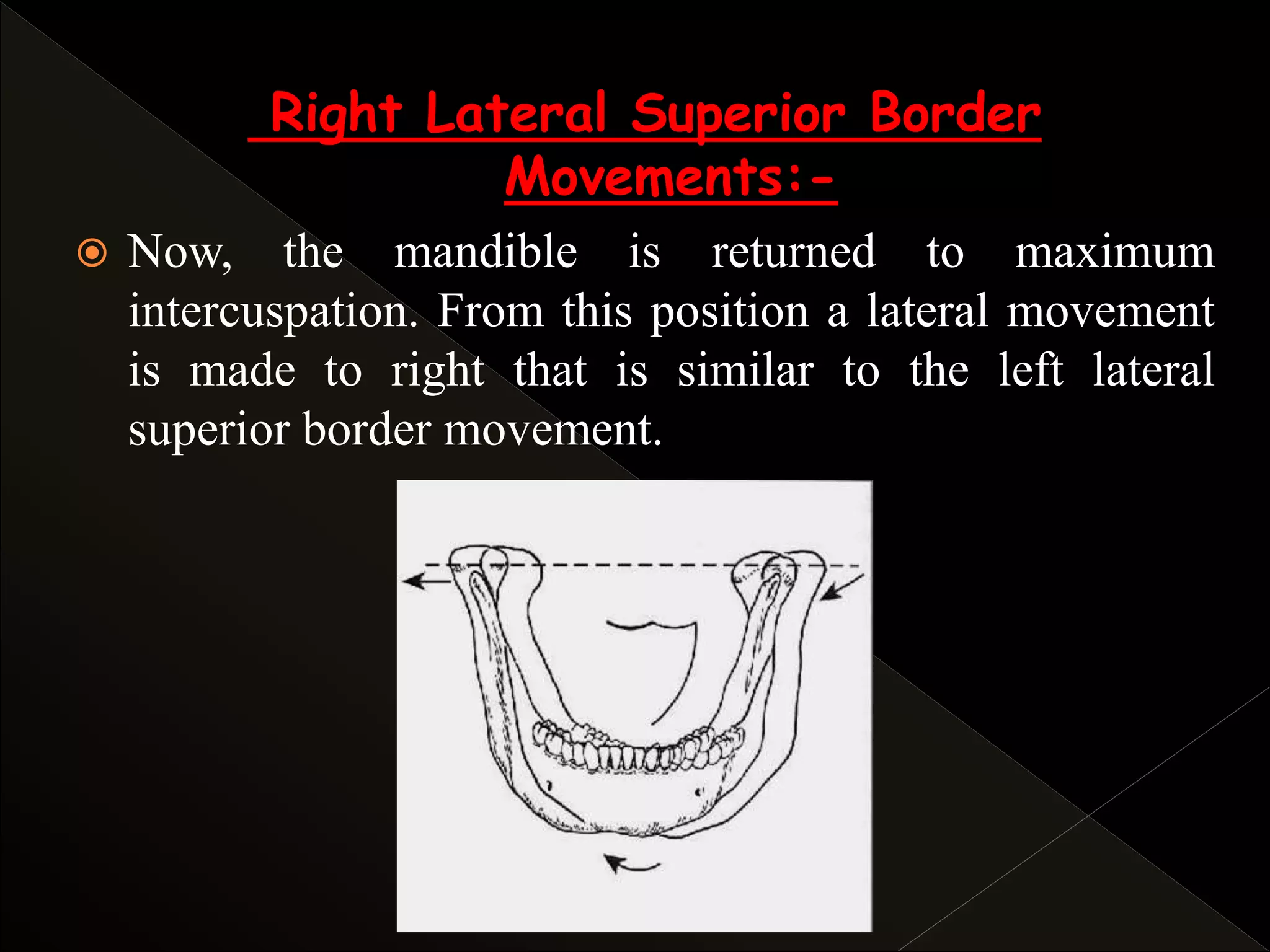 Mandibular movements and determinants | PPTX