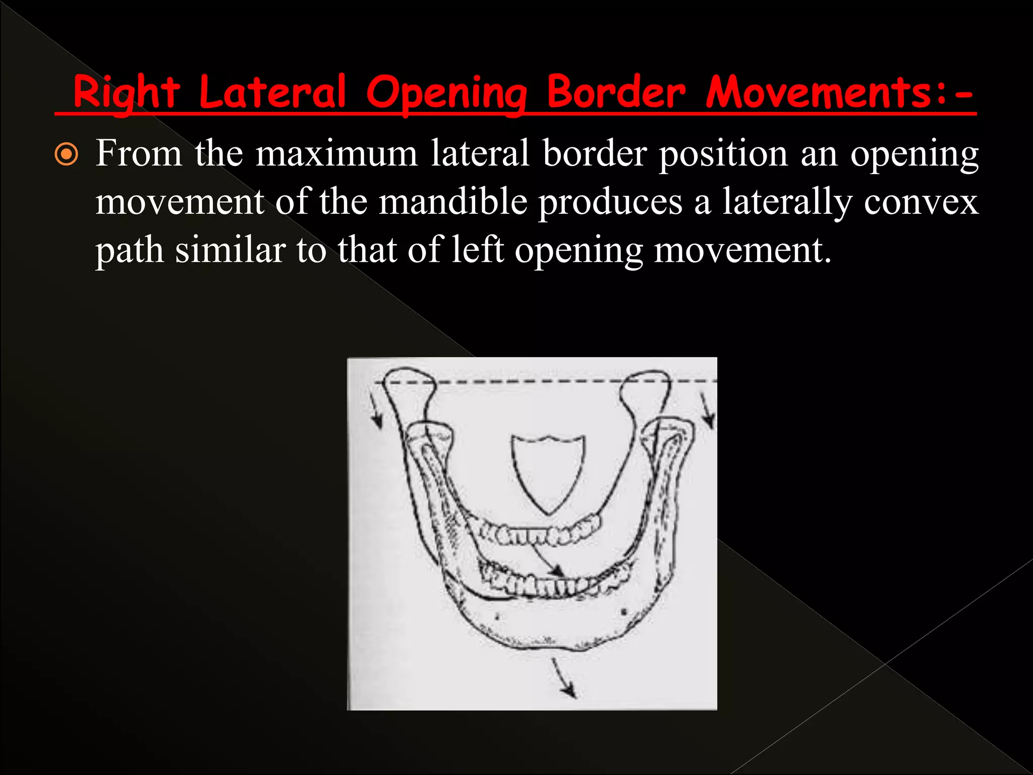 Mandibular movements and determinants | PPTX