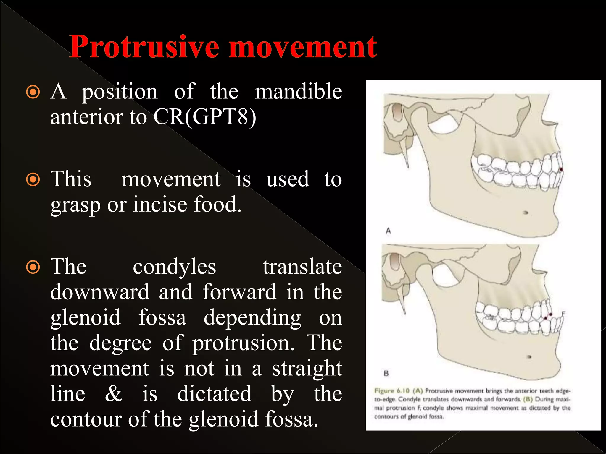 Mandibular movements and determinants | PPTX