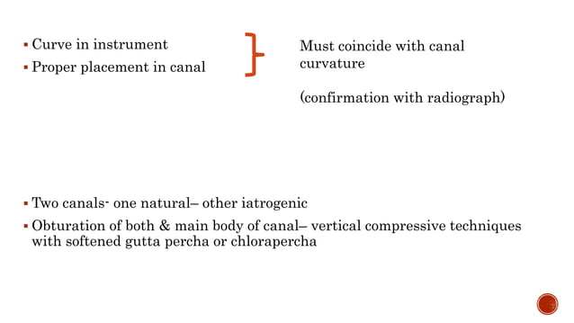 Perforation in Endodontics | PPTX