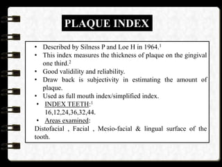 periodontal indices | PPT