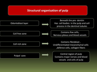 Pulpal response to various dental procedures restorative materials | PPTX