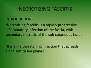 Seminar 4 soft tissue infection | PPT