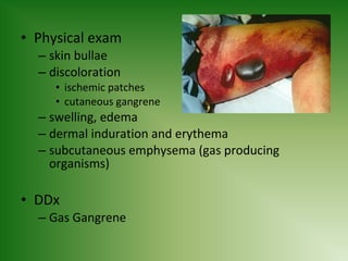 Seminar 4 soft tissue infection | PPT