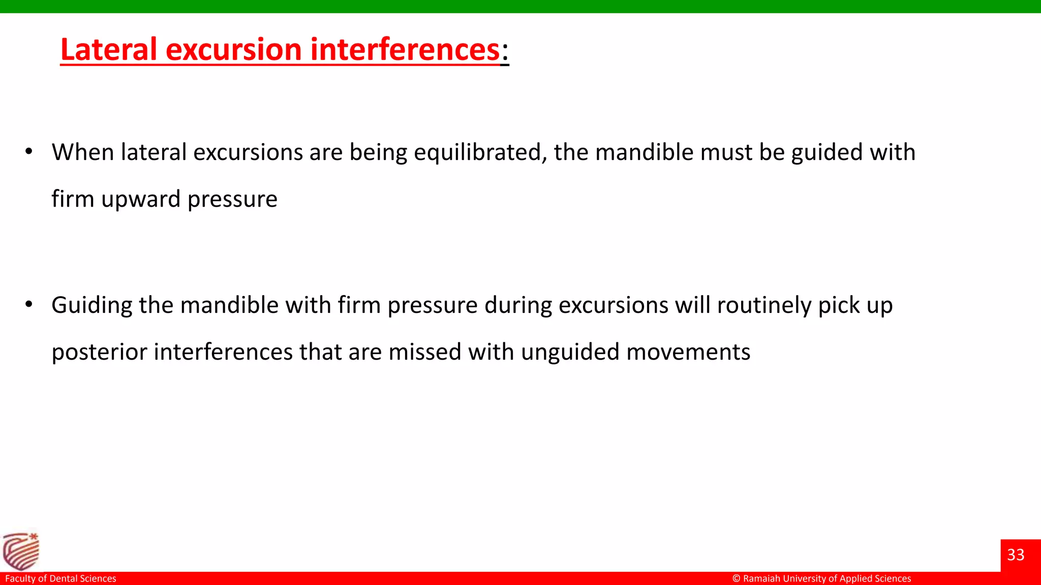 Occlusion in restorative dentistry | PPTX