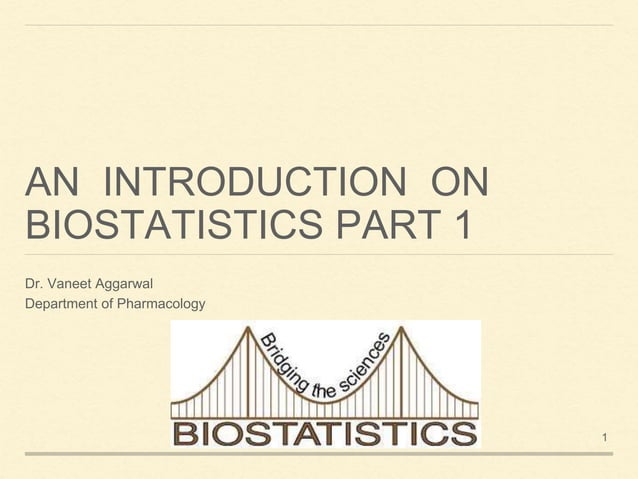 biostatistics basic | PPT