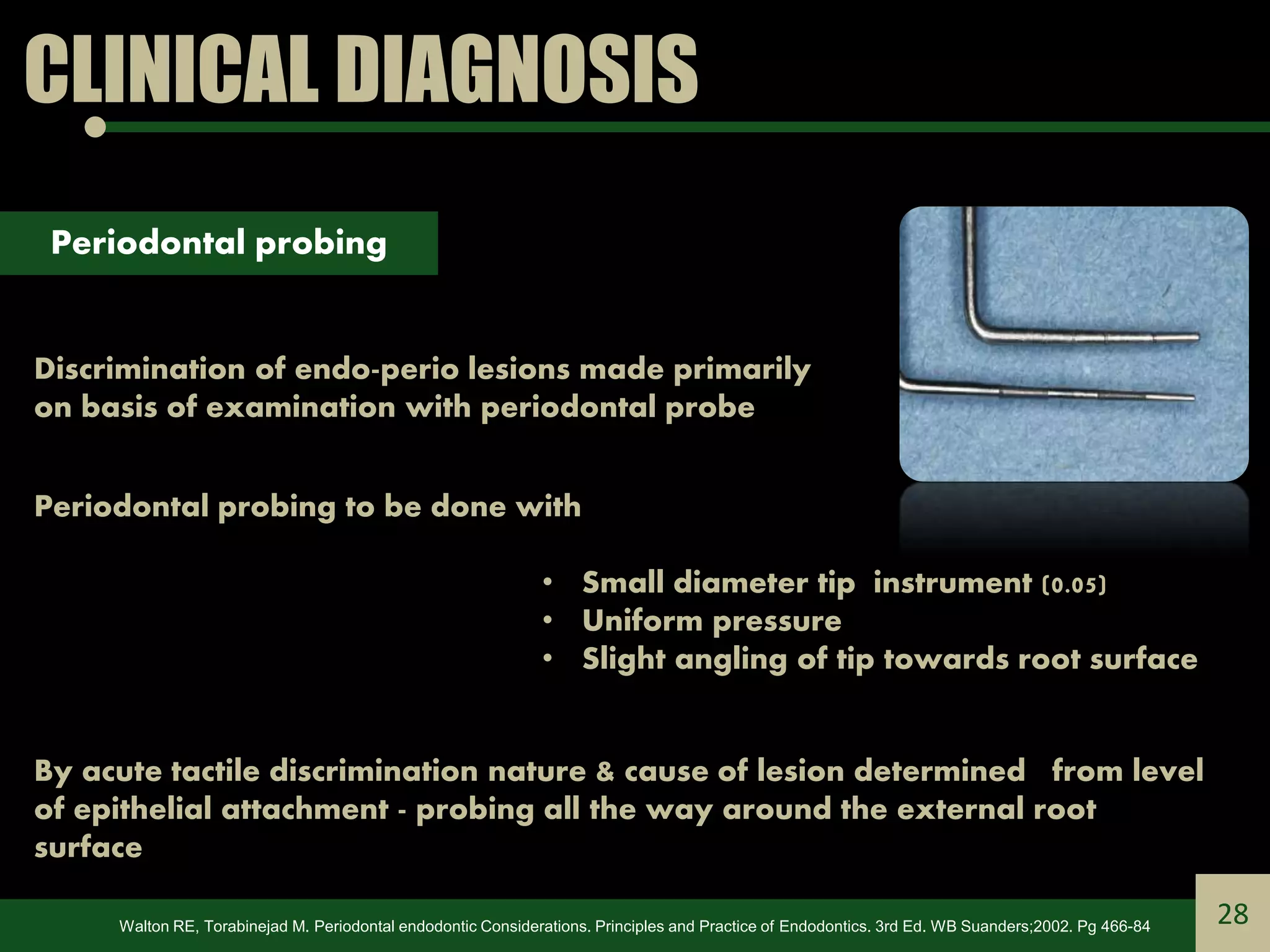 Endodontic Periodontal Relationship, ENDO PERIO LESION | PPTX