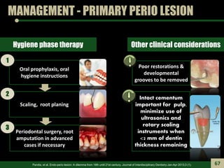 Endodontic Periodontal Relationship, ENDO PERIO LESION | PPTX