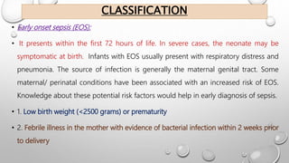 Neonatal Sepsis and Opthalmia Neonatrum | PPTX