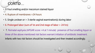 Neonatal Sepsis and Opthalmia Neonatrum | PPTX