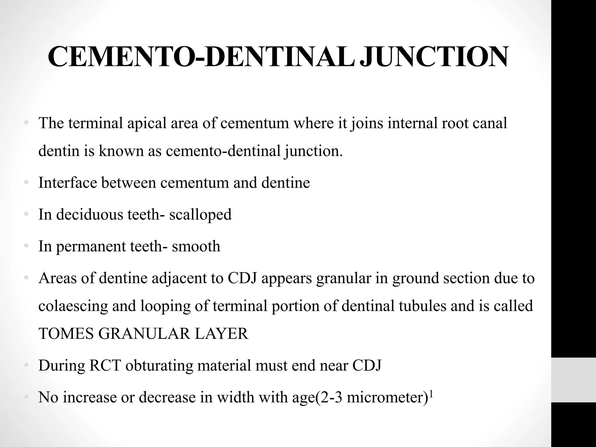 cementum seminar | PPTX