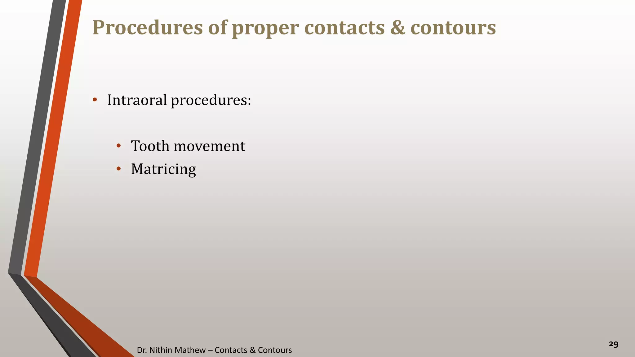 Contacts & Contours | PDF