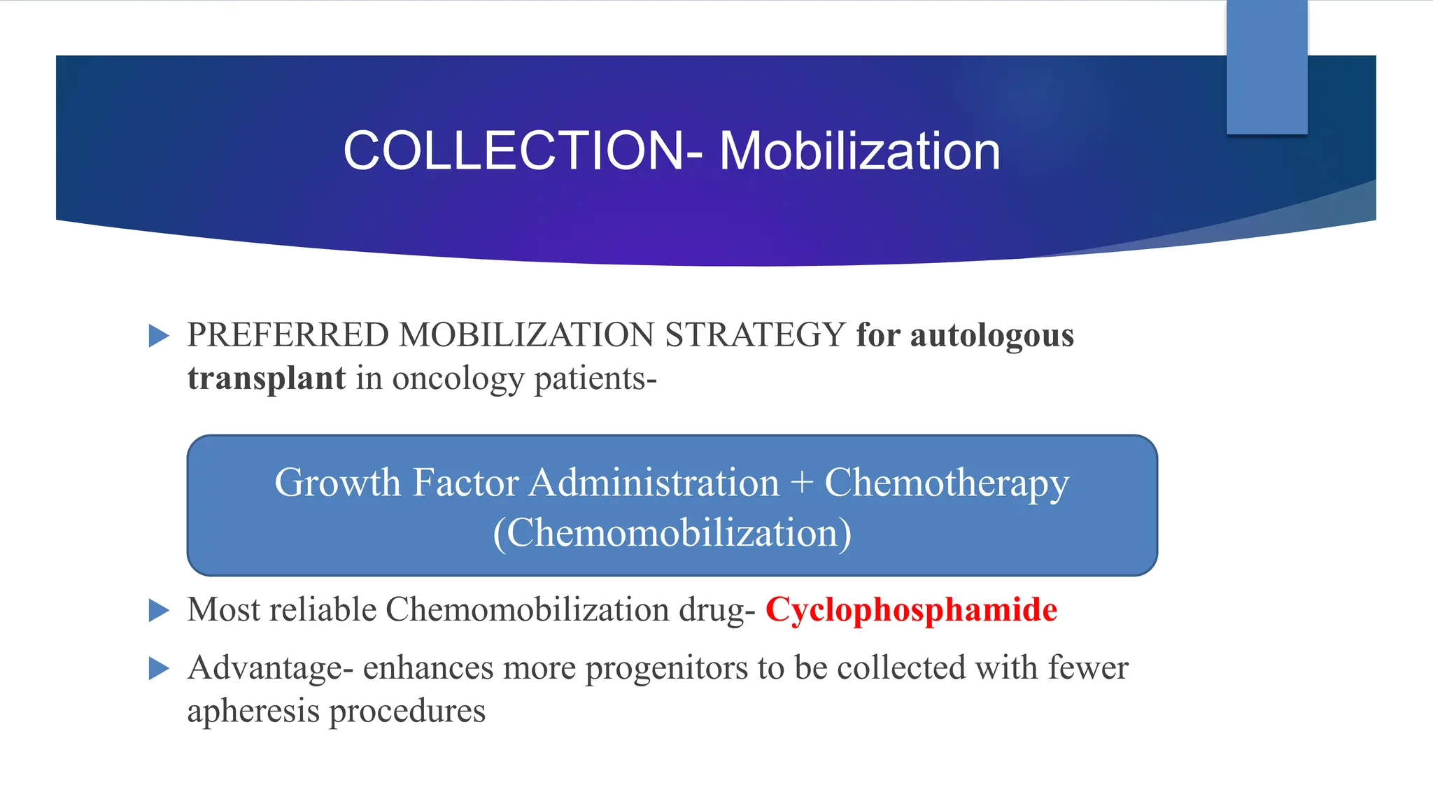 Peripheral blood stem cell transplantation- sources mobilization preservation uses | PPTX