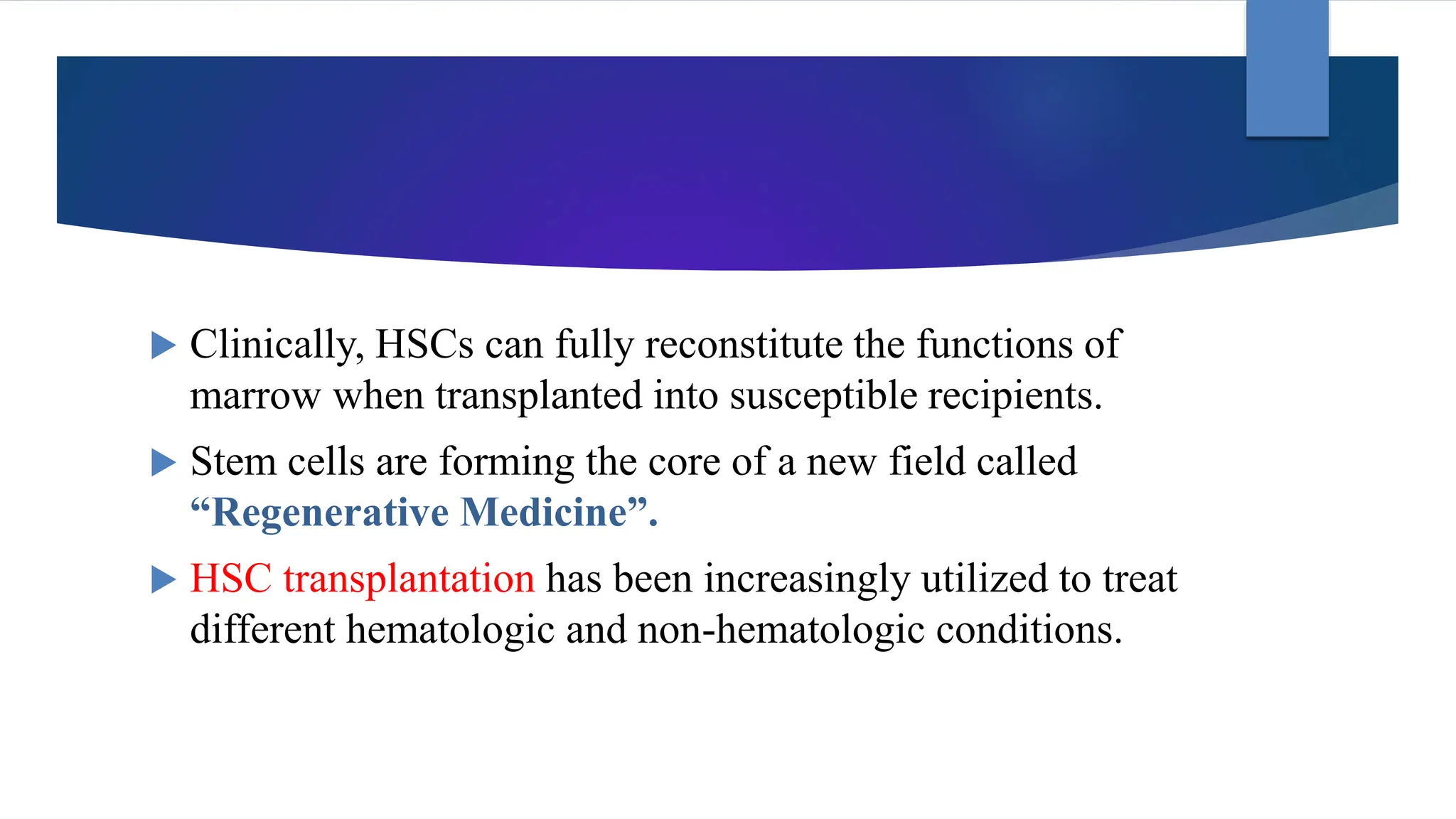 Peripheral blood stem cell transplantation- sources mobilization ...