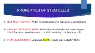 Peripheral blood stem cell transplantation- sources mobilization ...
