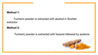 Processing and preparations for market :Turmeric | PPTX