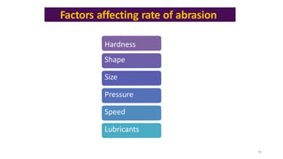 abrasive finishing and polishing agents and methods | PPT
