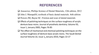 abrasive finishing and polishing agents and methods | PPT