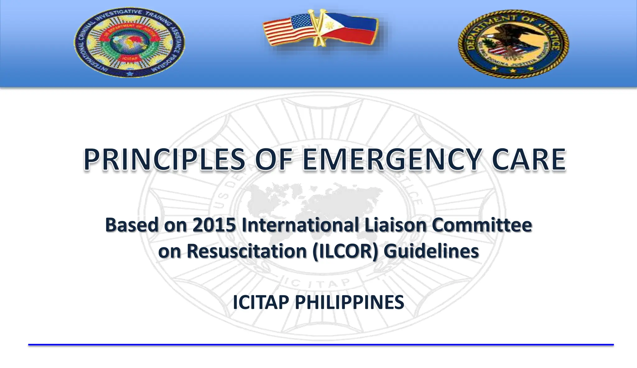 Seminar 5 Minute Presentation on Principles of Emergency Care.ppt