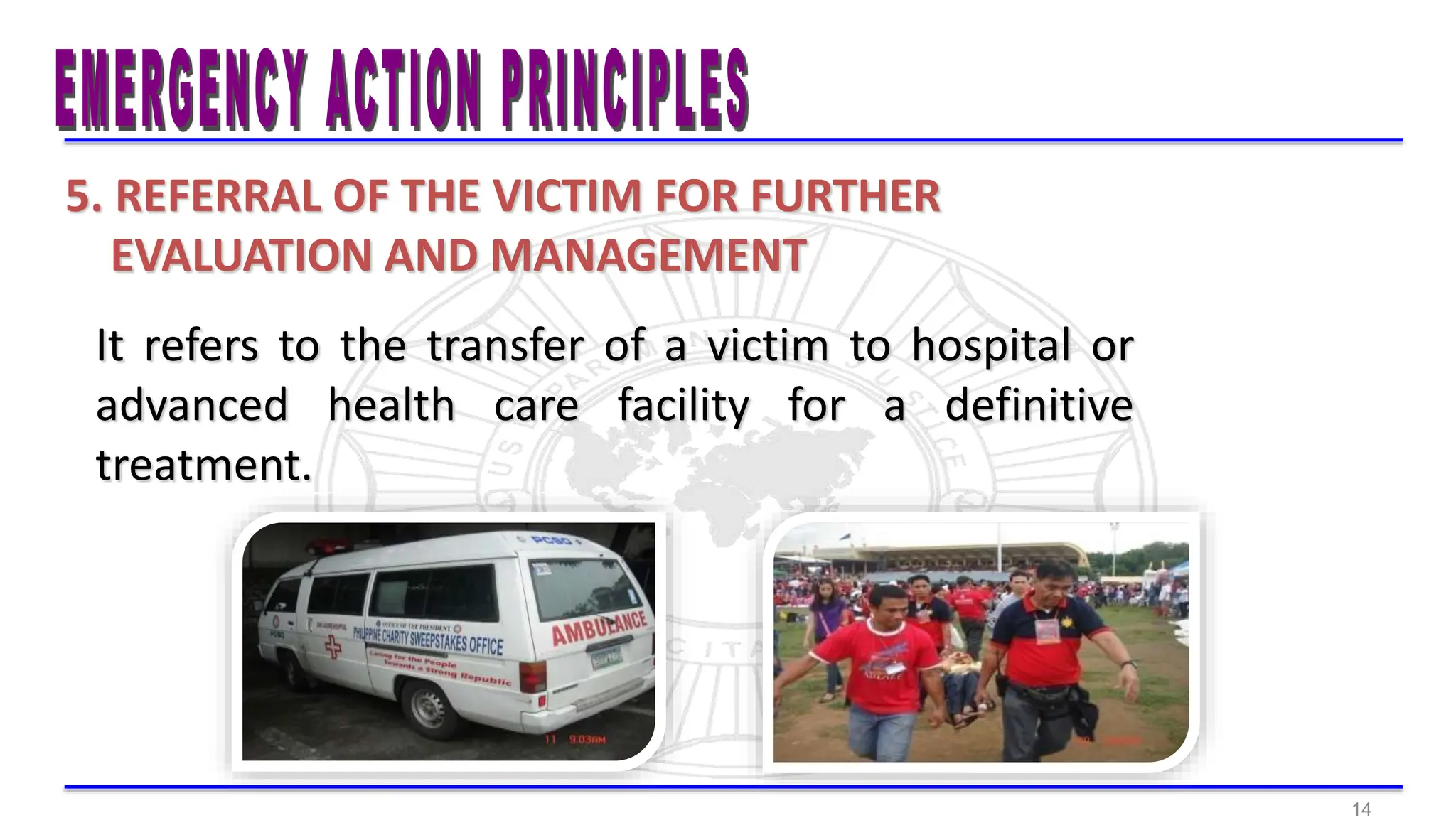 Seminar 5 Minute Presentation on Principles of Emergency Care.ppt