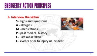 Seminar 5 Minute Presentation on Principles of Emergency Care.ppt