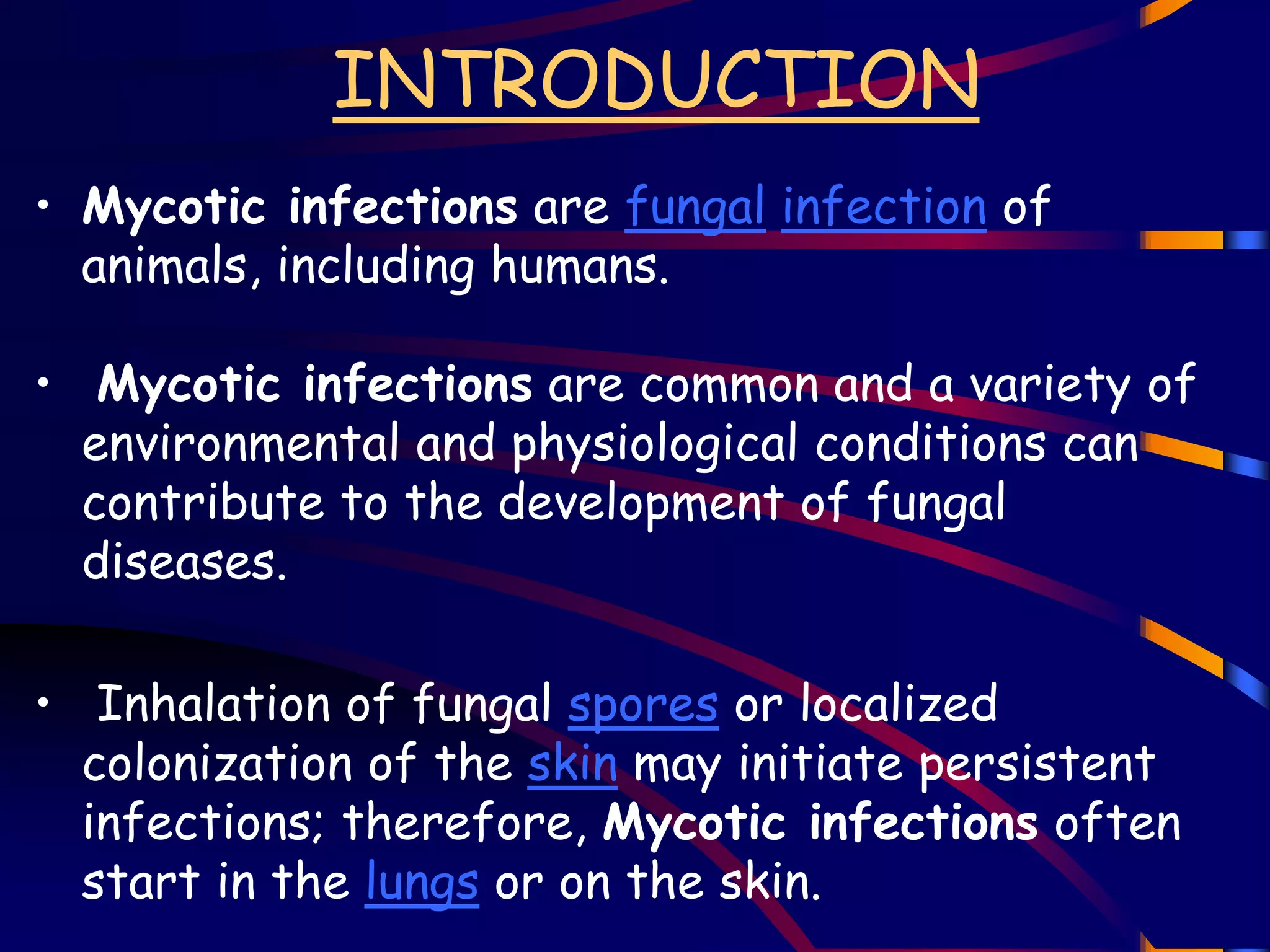 Oral mycotic infections | PPTX