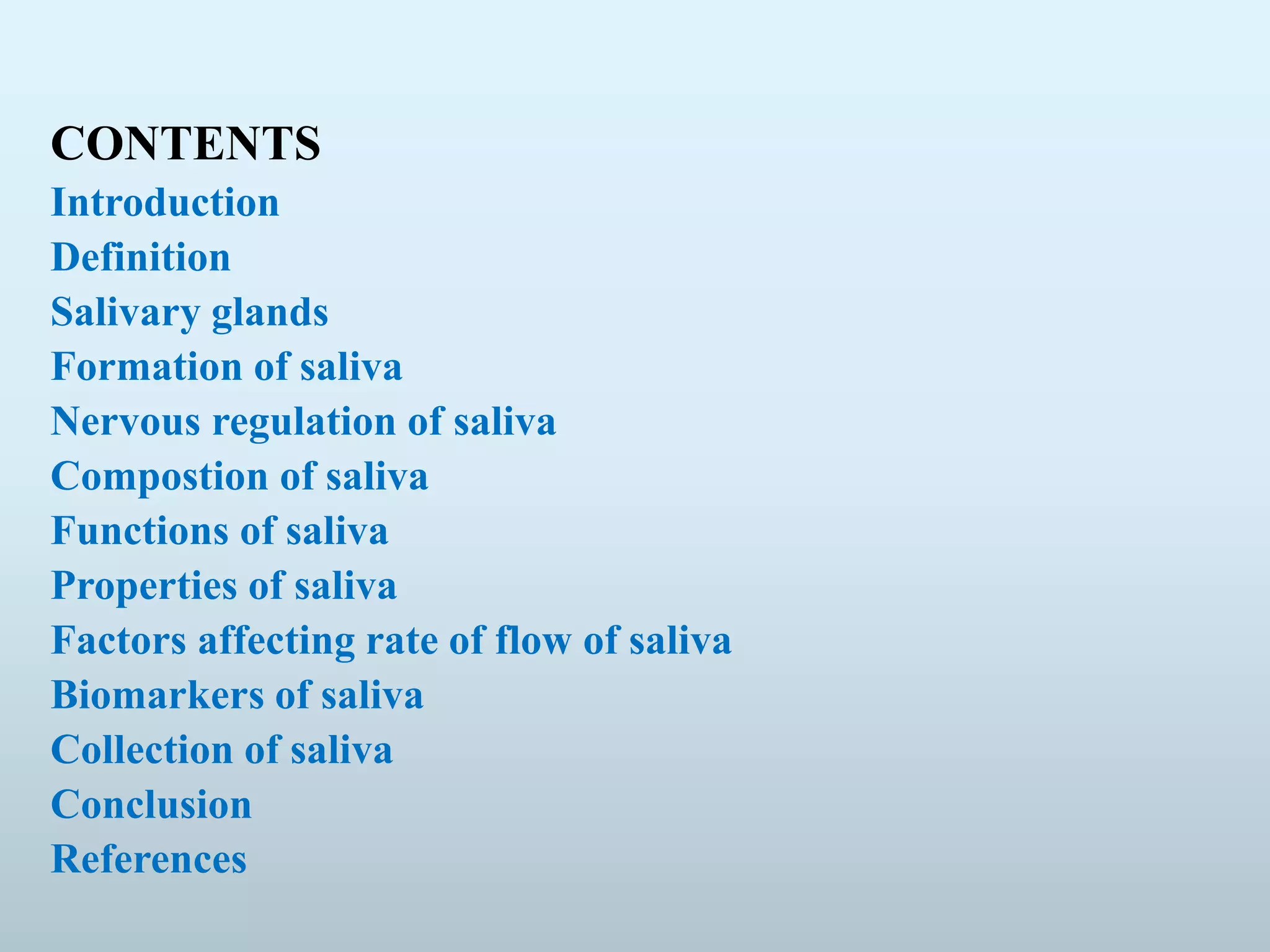 SALIVA | PPTX