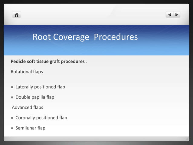 ROOT COVERAGE PROCEDURES | PPTX