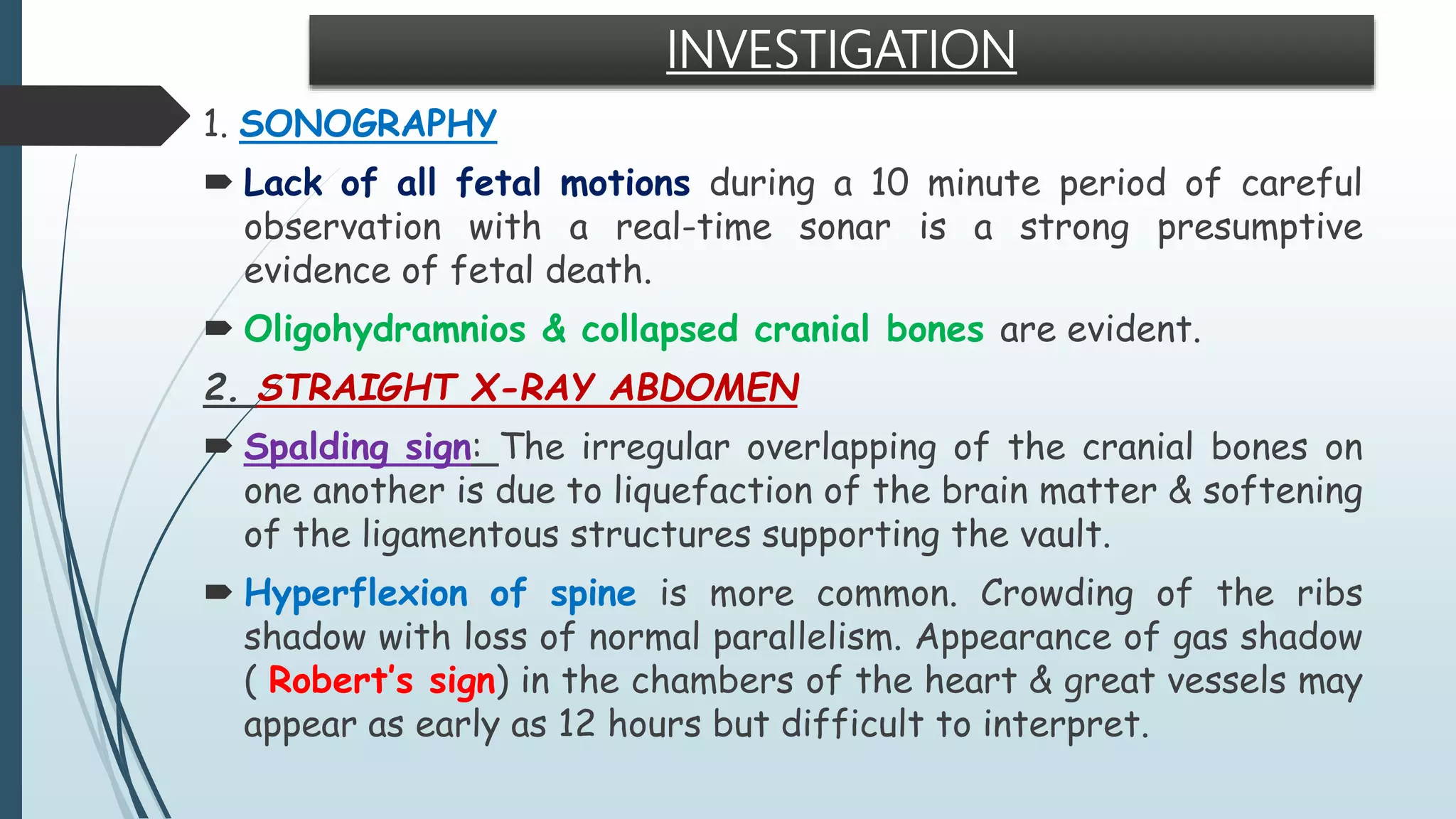 Intra-uterine fetal death and Post-term pregnancy | PPTX