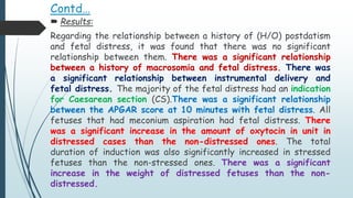 Intra-uterine fetal death and Post-term pregnancy | PPTX