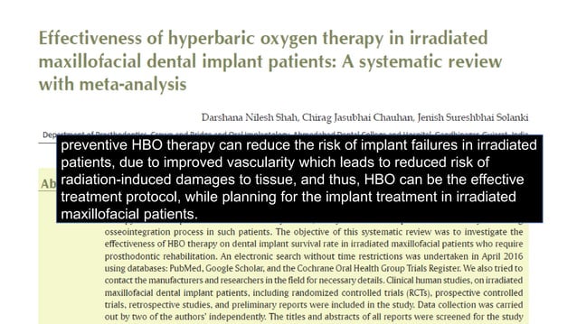 implant retained maxillofacial prosthesis | PPTX | Ear, Nose and Throat ...