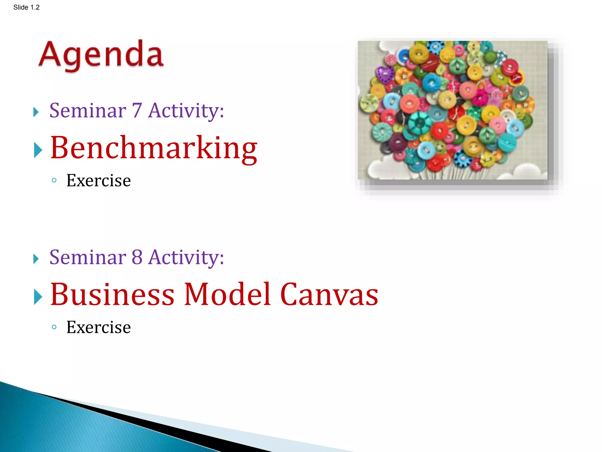 Seminar 6 Benchmarking Table - Business Model Canvas - 22 and 25 march ...