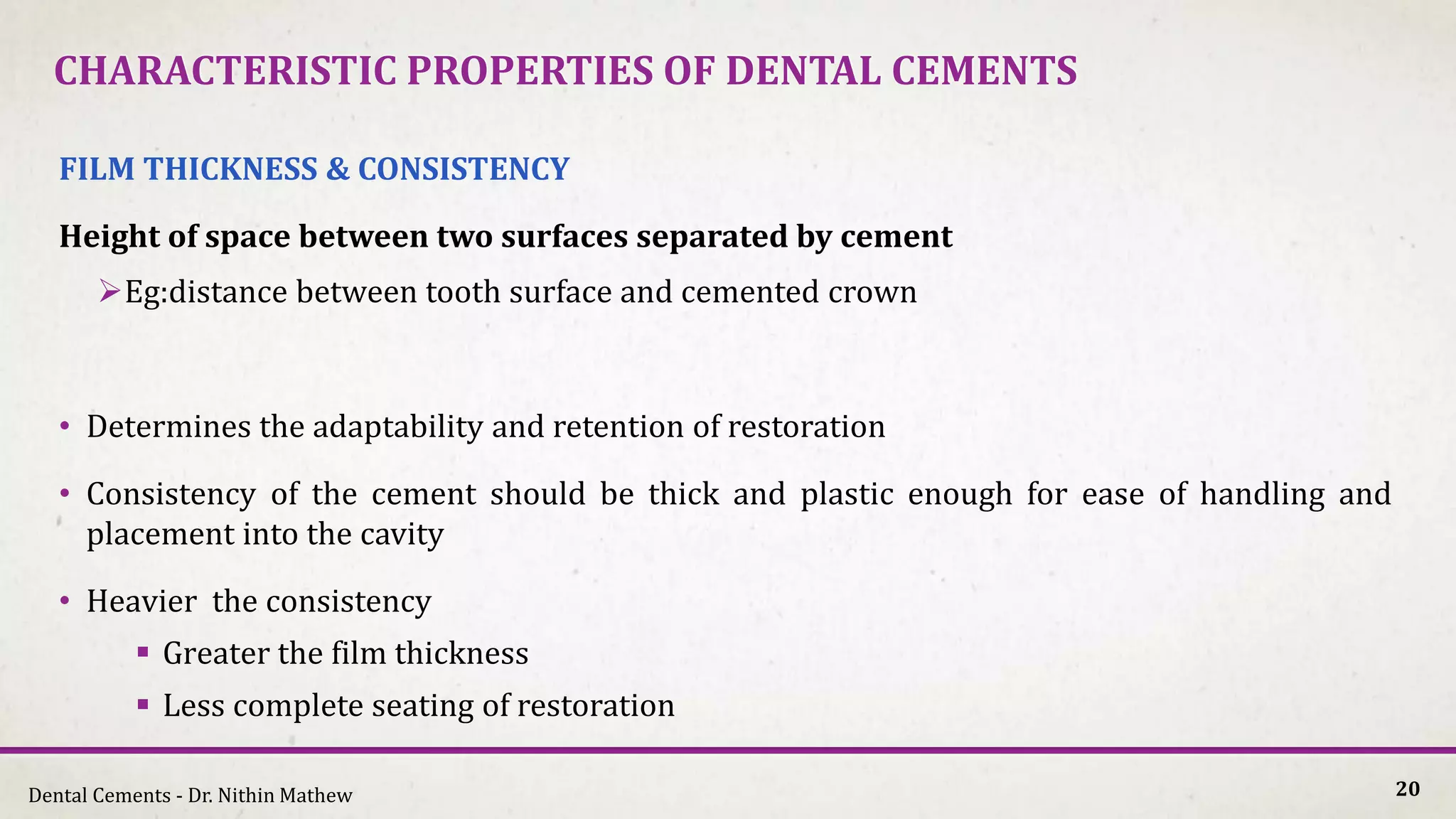Dental Cements | PDF